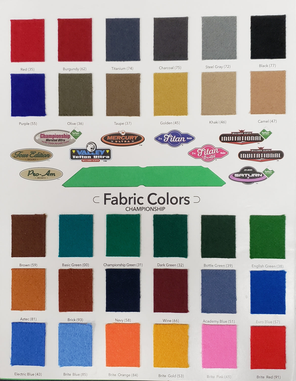 Products | Best AC Billiards LLC